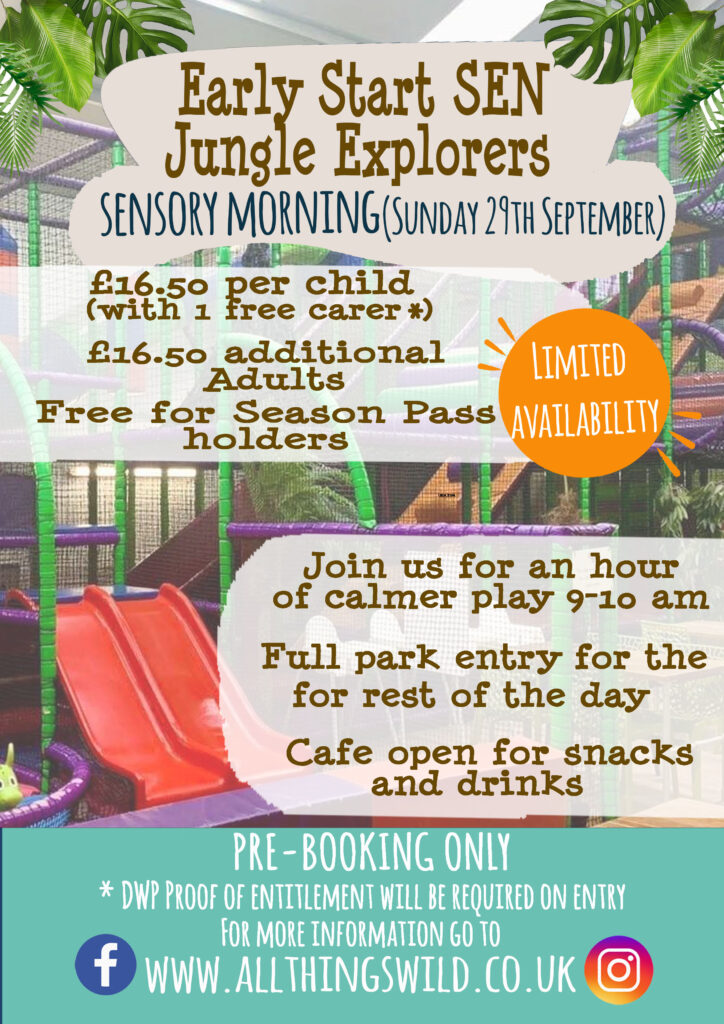 SEN Jungle Explorers Morning! | All Things Wild | Honeybourne | Evesham